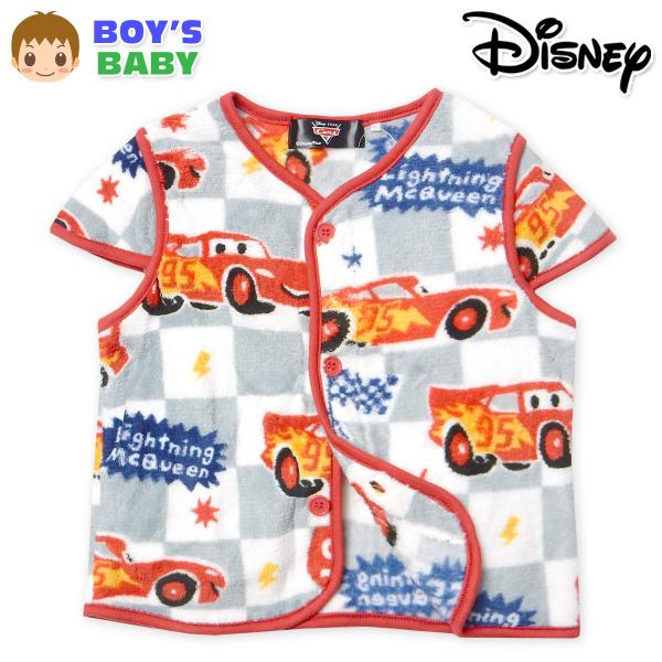 ●コメントふわふわ柔らかくあったか♪カーズ フリースベスト。脇からの冷えも防ぐ肩付きデザインで防寒性抜群！脱ぎ着させやすい大きめボタン◎かるい着心地で寒い季節に温かく活躍するアイテムです。●特 長・Disney(ディズニー)・カーズ・肩付き...