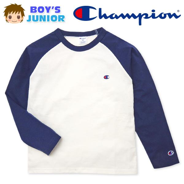 ●コメント飽きのこないシンプルさが魅力のChampion長袖Tシャツ☆本体綿100％で肌触りも柔らか、着心地抜群の一枚。普段使い、通学、スポーツ時など幅広く活躍します♪●特 長・Champion(チャンピオン)・長袖Tシャツ　・ラグラン袖・...