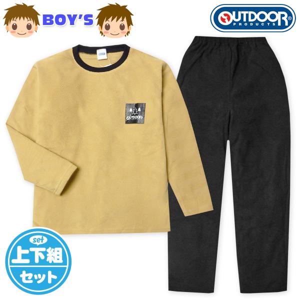 ●コメントOUTDOOR/アウトドア長袖フリースパジャマ。ふんわり柔らかな両面フリースが保温性があり軽くてあったか◎寒い季節のリラックスタイムを暖かく快適に過ごせます。●特 長・OUTDOOR(アウトドア)・長袖フリースパジャマ　・上下組・...