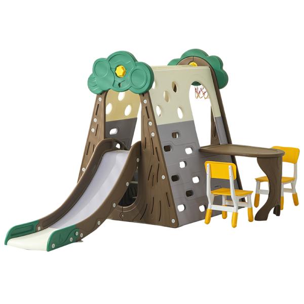 ・商品タイプ：室内用 大型キッズ遊具（ジャングルジム）・素材：HDPE・カラー：ツリー・商品サイズ：124×179×145cm・梱包数 / 梱包サイズ：1個 / 139.5×88×32cm・重量：N.W. 43kg / G.W. 45kg・...