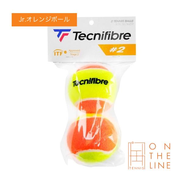 JR用ボール！即日出荷！STAGE 2　ボールに慣れてきたジュニアステージ3のボールでは遅すぎると感じるプレイヤーに！国際テニス連盟公認球（ITF）■注文単位　1パック（2球入）■素材　フェルト：ウール、合成繊維　コア：天然ゴム■カラー　イ...