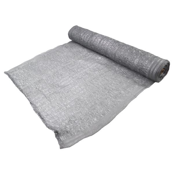 減農薬栽培ネット【商品名】　　ワラサラバー　1×50ｍ【サイズ】　　1ｍ×50ｍ【材　質】　　ポリエチレン【カラー】　　シルバー【特　長】　　・敷き藁より作業が簡単　　・色がシルバーなので、防虫効果もあります　　・夏場の地温上昇と水分蒸発を...