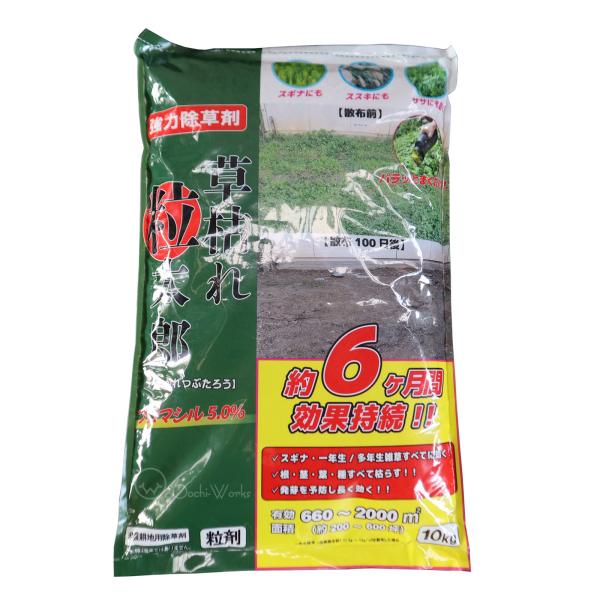 【発売日：2026年01月06日】根まで枯らす除草剤！◎約6ヶ月間効果が持続！　　粒のまま地面に散布するだけで約30日前後でほとんどの雑草を枯らし、約6ヶ月間雑草の発生を抑えます。◎スギナ・一年生/多年生雑草全てに効く！◎根・茎・葉・種 全...