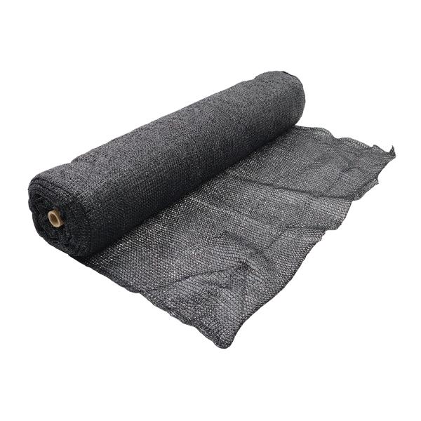 【商品名】遮光ネット　【遮光率】50％【サイズ】1×50ｍ【カラー】黒【材　質】ポリエチレン製　ラッセル織【特　長】・農園、現場作業、野外の日よけ・温度の上昇予防に。・大切な作物や花木などを、強い日差しから守り、温度の上昇や水分蒸発を防ぎま...