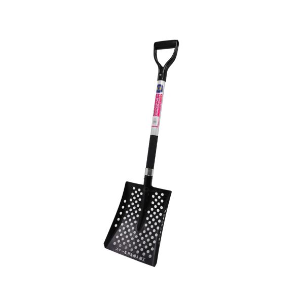軽量で作業がラクラク！パンチングショベル【サイズ】全　長：970mm　　　　　刃先幅：250mm　　　　　頭部長さ：300mm　　　　　重　量：1200g【材　質】柄 ：アルミニウム、木　　　　　刃先：スチール　　　　　PCグリップ【原産国...