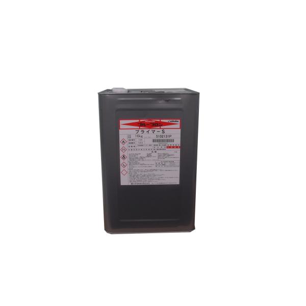 ■商品名　プルーフロンプライマーＳ 16kg■サイズ／寸法 　16kg/缶■素材／材質　湿気硬化型１液ウレタン樹脂系■商品説明 　【用途】ウレタン防水用プライマー浸透タイプウレタン特有の強さと伸びがあり、長期にわたり防水性能を発揮し、建物の...
