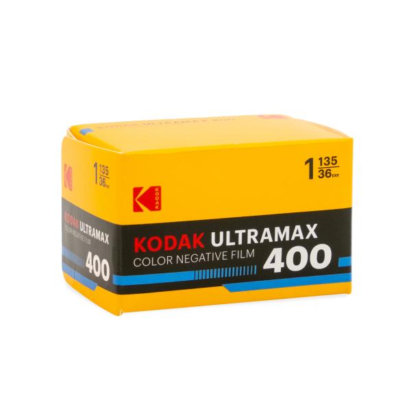 ・コダック ウルトラマックス400 35mmカラーネガフィルム36枚撮りです・ISO400・高速フィルムながら、豊かな彩度・最適化された肌のトーンを再現・ゆとりある露光ラチチュード（広い露光許容範囲）、及びきめ細かい粒状性・スキャンやプリン...