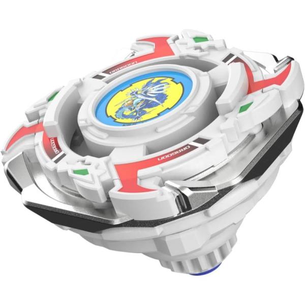 BEYBLADE X とは、超加速ギミック【Xダッシュ】による驚異的なスピードと衝撃でエクストリームなバトルを繰り広げるギアスポーツである。「爆転シュート ベイブレード」のドラグーンストームがベイブレードエックスVer.で登場。左回転攻撃に...
