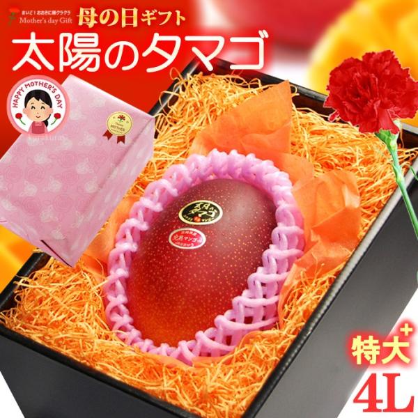 【発売日：2026年05月05日】商品名 : 太陽のタマゴ内容量/産地 : 4L×1玉(約510g以上)赤秀〜青秀/宮崎発送時期 : 5月5日〜10日にお届け(ご注文順)発送形態 : ヤマト運輸 常温便 送料 : 送料込(北海道・沖縄・離島...