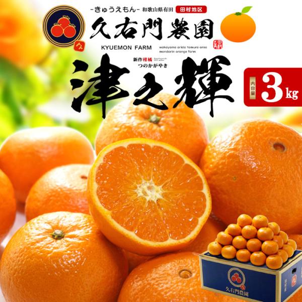 【発売日：2026年02月10日】商品名 : 津之輝(つのかがやき) 秀品内容量/産地 : S-L 約3kg/和歌山県有田郡湯浅町産発送時期 : 2月中旬頃（1回だけの入荷）発送形態 : ヤマト運輸 常温便 送料 : 送料込(北海道・沖縄・...