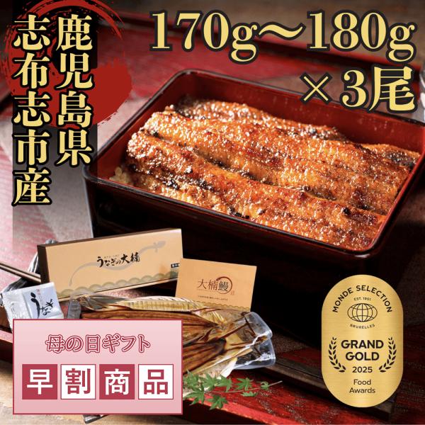 ※以下を確認の上でご購入願います※・「母の日先行予約割商品」となりますので5/1(金)以降発送になります。・母の日指定での到着はお約束でき兼ねますので予めご了承ください。▼商品情報商品名：大楠うなぎの蒲焼産地：国産（鹿児島県志布志市）容量：...