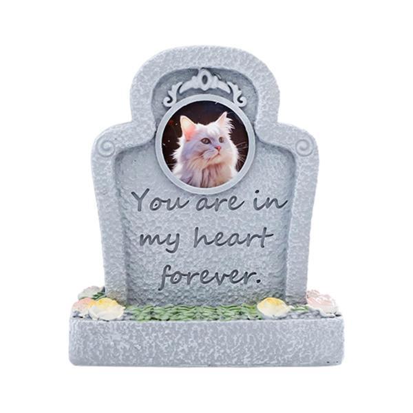 説明:[材質]: 樹脂素材で作られたペット用記念碑.頑丈で耐候性があります. [デザイン]: かわいい模様が特徴のクリエイティブなガーデン墓石.愛するペットを記念するのに最適です. [ペット墓石マーカー]: このペット墓石像マーカーガーデン...