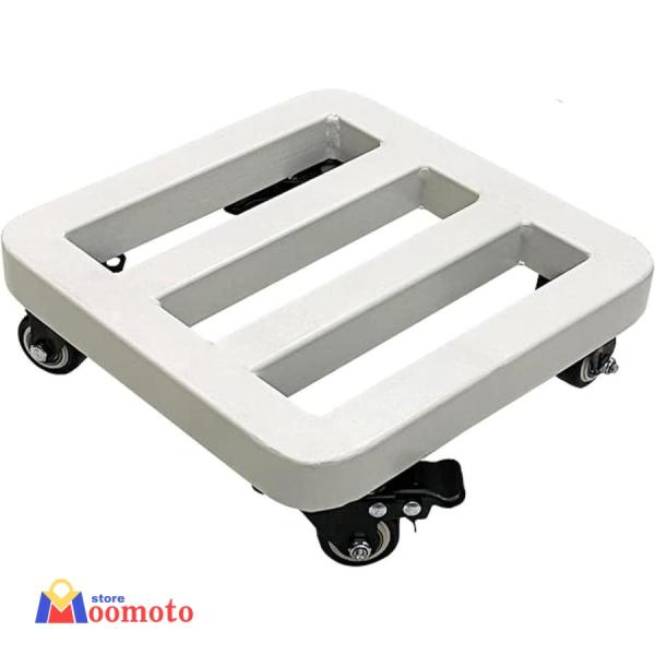 【材質】スチール（サイズ：手作業で1?3 cmの誤差がありますので、ご了承ください）【360°のキャスターホイール】 あらゆる方向に稼動するよう設計された4つのキャスターホイール付きで、鉢植えなどの重たいアイテムでも移動が簡単。日当たりの向...