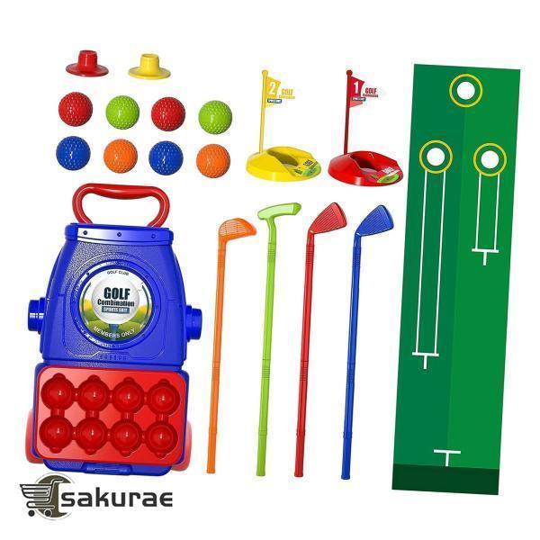キッズゴルフおもちゃ 子供用ゴルフクラブ インタラクティブおもちゃ トレーニン