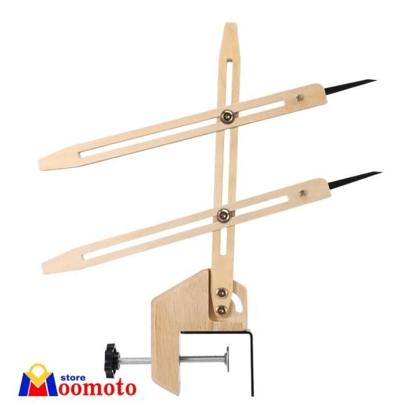 [2つの多用途な取り付け]: クリップ式の陶芸用投げ棒は、さまざまな陶芸用ろくろに簡単に固定でき、作業距離を短縮して腕の届く範囲を広げたり、作業台にしっかりと取り付けたりできます[効率的な高さの均一]: 陶器セラミック粘土ツールは、均一な高...