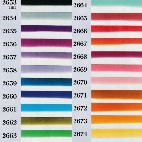 ポリエステル八掛素材・ポリエステル100％（ボカシ染）サイズ：長さ：5.7m（１.5丈）※染め上がりに多少色の誤差が生ずる場合もあります。　大きな色の違いはございませんので、ご了解ください。