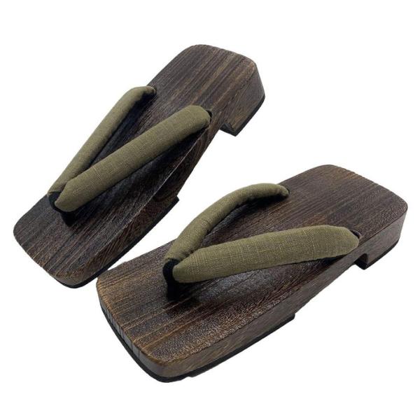 麻生地ソフト鼻緒・男の桐下駄。角右近下駄特徴・・・　お洒落は基本は足下から。比べてみてください、存在感抜群。　　　　　　こだわりのお洒落に是非お使いいただきたい男の下駄です。　men's下駄、焼き桐製、麻鼻緒。下駄は台から少しカカトが出る履...