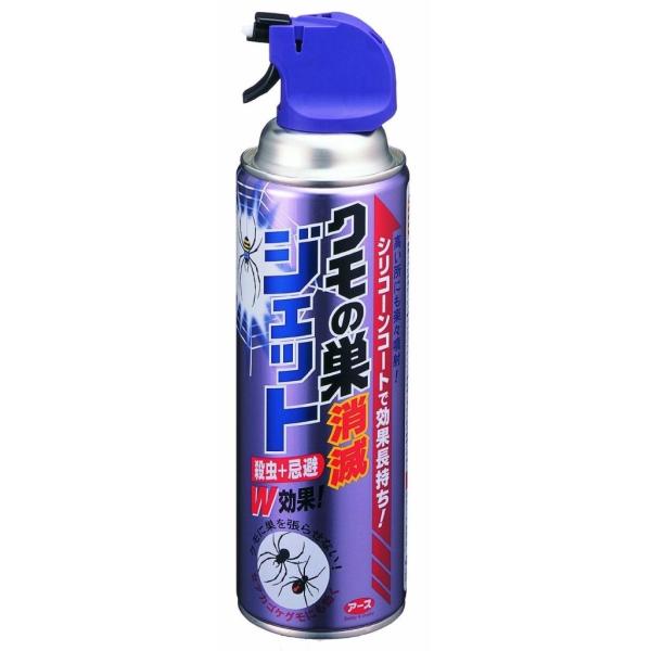 ●内容量:450ml●サイズ:直径65*高さ225(mm)●セアカゴケグモにも効くクモ用殺虫剤。●ジェット噴射で高い所にもしっかり届きます。◎商品に関するお問合せ・ご意見・ご質問などは、下記へお問い合わせください。発売元：アース製薬（株） ...