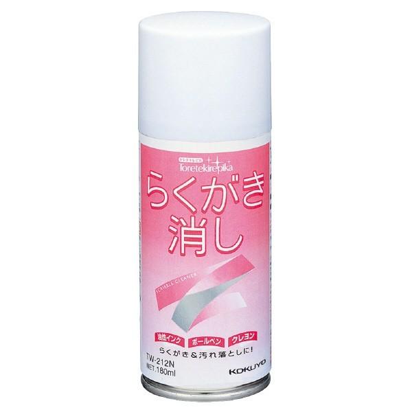 ●容量／１８０ｍｌ●成分／エチルアルコール類・ミネラルスピリット・ＬＰＧ●材質／ブチルカルビトール・ミネラルスピリット・ＬＰＧ●種別／スプレー式●ノンフロン●メーカー：コクヨＳ＆Ｔ株式会社〒537-8686大阪市東成区大今里南6丁目1番1号...