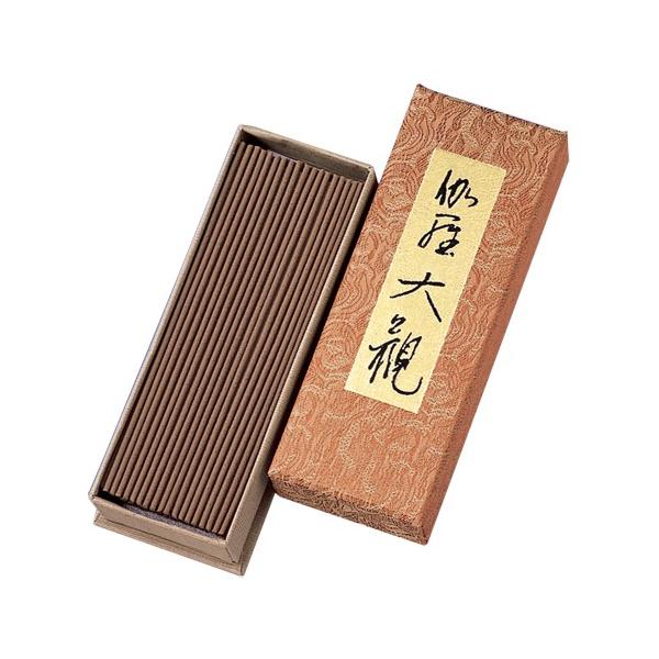●上質で辛み・深みのある沈香・伽羅をたっぷり用い、白檀・生薬系香料がさらにその魅力を高めます。●香りの王者が誇る幽玄の香り。●穏やかにお部屋に香りが漂います。●商品サイズ:高さ156mm×幅58mm×奥行32mm●箱含む重量:約98g●燃焼...