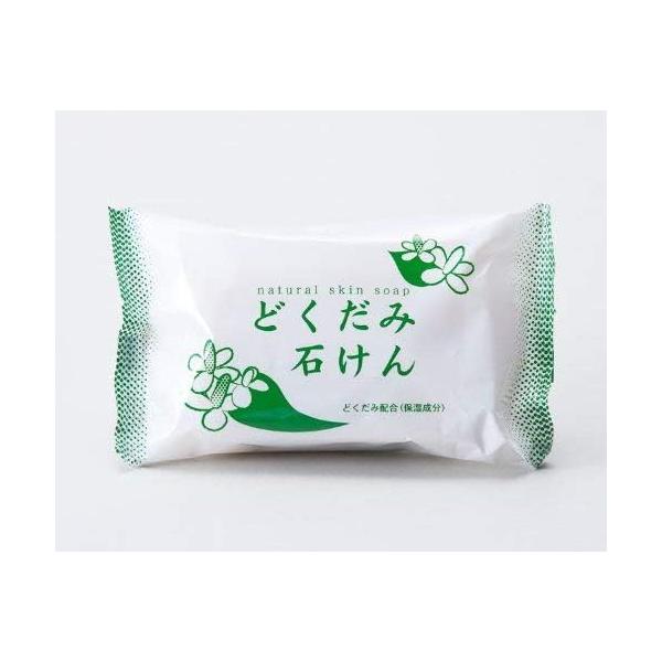 ●植物油脂原料の石けんに、どくだみエキス配合。肌を清浄に保つことでニキビを防ぎます。●成分:石けん素地、ドクダミ、エチドロン酸4Na、水●洗顔用・浴用として全身にお使いいただける化粧石けん（130g）です。●植物油脂原料の泡立ち豊かな石けん...