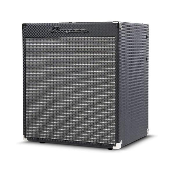 50W出力の1×10インチコンボアンプです。練習用途や小規模な演奏環境での使用を想定した構成となっています。伝統的なAmpegプリアンプと3バンドEQに加え、Super Grit Technologyオーバードライブを搭載しています。0dB...