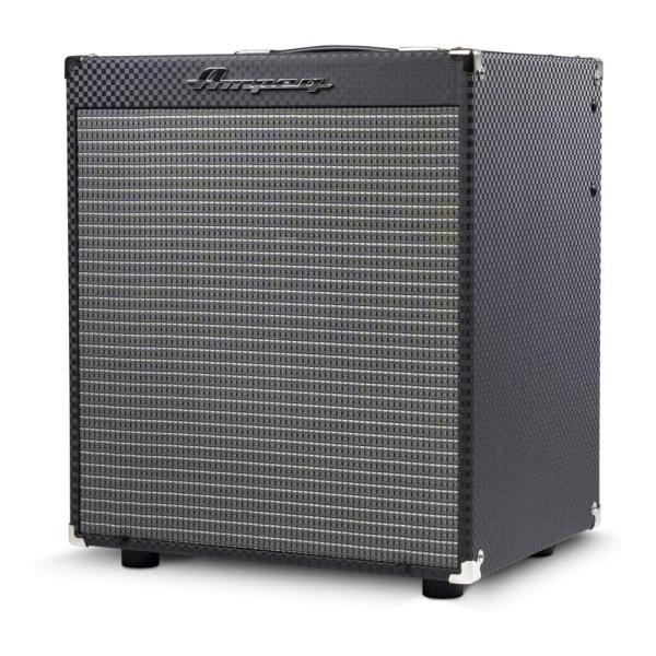 RB-112は100W出力で、カスタム12インチEminenceスピーカーを搭載した多用途ベースアンプ。練習やライブ、録音に最適です。3バンドEQとウルトラ・ハイ／ロースイッチ、新開発のSGTオーバードライブでAmpegの伝統的なトーンを再...