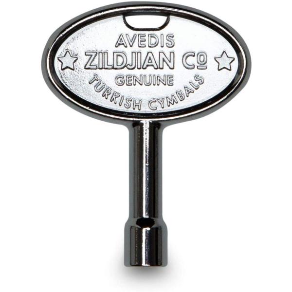 Avedis Zildjian Companyロゴが刻印された、ダイキャストクローム製のドラムチューニングキーです。持ち運びに便利なキーホルダーホールが施されています。税別1万円以上お買い上げで送料無料となります。（沖縄県・北海道を除く）お...