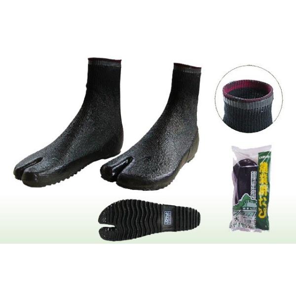 品　番：B-11（バンド無）品　名：農業用たび（深漬厚底）(サイズ) 小　　：22.5〜23.0中　　：24.0〜24.5大　　：25.0〜25.5特大　：26.0〜27.0特特大：27.5〜28.0カラー 黒 素　材 スパンナイロン糸天然...