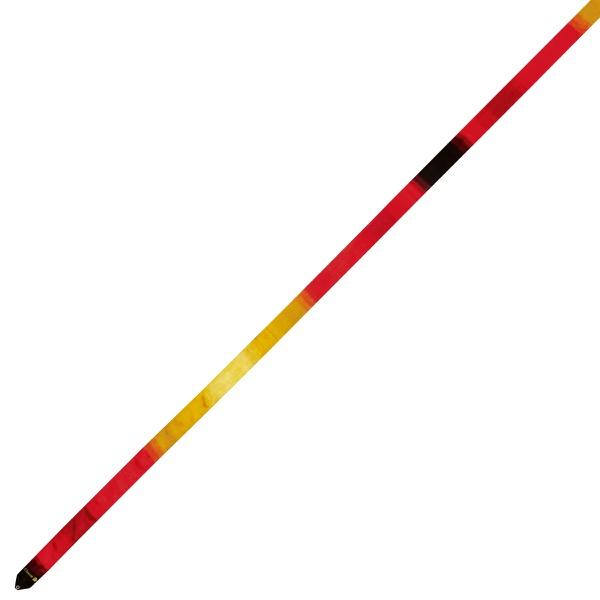 ●色鮮やかなグラデーションカラーで、躍動感のある演技を引き立たせるリボン。●柔軟加工を施し「ソフト仕上げ」は程よい空気抵抗でしなやかに動き、意のままに操ることができるリボンです。●静電気防止糸で縫製されているので、摩擦による静電気の発生を抑...