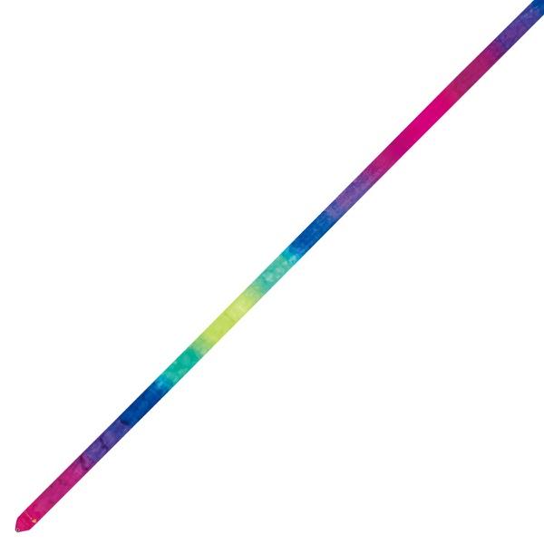 ●色鮮やかなグラデーションカラーで、躍動感のある演技を引き立たせるリボン。●柔軟加工を施し「ソフト仕上げ」は程よい空気抵抗でしなやかに動き、意のままに操ることができるリボンです。●静電気防止糸で縫製されているので、摩擦による静電気の発生を抑...