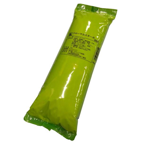 乳味豊かで、コクのあるカスタード味です。独自の製法によって、従来にない優れた包餡・焼成耐性を実現しているので、きれいに焼き残りします。クリームパンのように中に包んでいただくだけでなく、生食用としてもご利用いただけます。