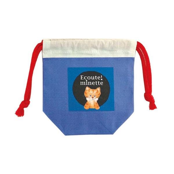 絵本の世界にいるようなかわいい猫さんのイラストがとっても素敵。サプリメントや飴・サニタリー用品・予備ストッキング・まとめたいコード類など、バッグの中の整理整頓に最適です。底マチの大きさぐらい沢山小物を入れると、自立してぽこっとかわいい巾着の...