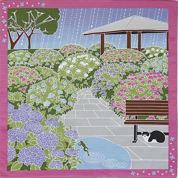 お昼寝とお散歩が大好きな猫のたま。四季折々の景色の中をのんびりお散歩中♪　大切にしたい花鳥風月を感じる日本のこころ。見る方に気持ちがきっと伝わります。タペストリーで飾りたい場合は、別売りのタペストリー棒をカートにお入れください。サイズの関係...
