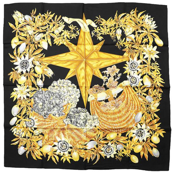 【ブランド】HERMES /エルメス【アイテム】カレ90 PASSIFLORES パッションフラワー スカーフ【シリーズ】HERMES エルメス カレ90 シルク100% PASSIFLORES パッションフラワー スカーフ ロゴ 小物 ユ...