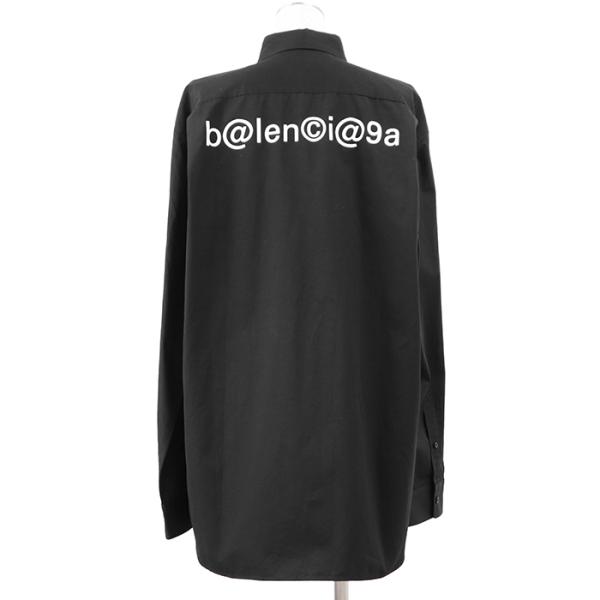 [ブランド]BALENCIAGA /バレンシアガ[アイテム]b@lenci@9a ボタンダウン コットン100% 高密度ブロード ビッグシルエット 長袖シャツ[シリーズ]BALENCIAGA バレンシアガ 長袖シャツ 38 レディース 20...
