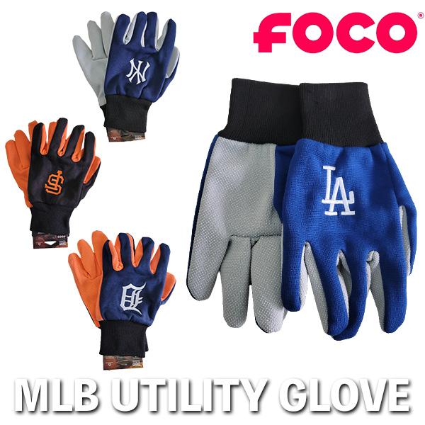 foco(フォコ)から、[MLB UTILITY GLOVE]が登場♪foco(フォコ)は、アメリカ発のライフスタイルブランド。主にスポーツチームの公式グッズや、アパレル、雑貨などを展開♪当アイテムは、MLBチームの刺繍が目を引く、グローブ...