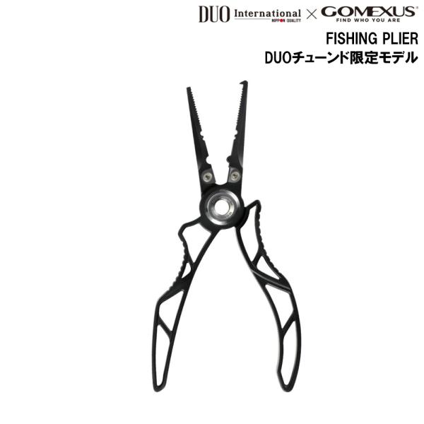 デュオ × ゴメクサス フィッシングプライヤー【製品詳細】■17.8cm■海水使用可能■推奨リングサイズ／#1-#5■ブレード材質／タングステンカーバイド