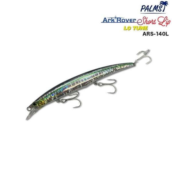 パームス アークローバー ショートリップ 140 LCチューン ロングキャスト■Length：140ｍｍ■Weight：27ｇ■Type：シンキング■Hook：＃4