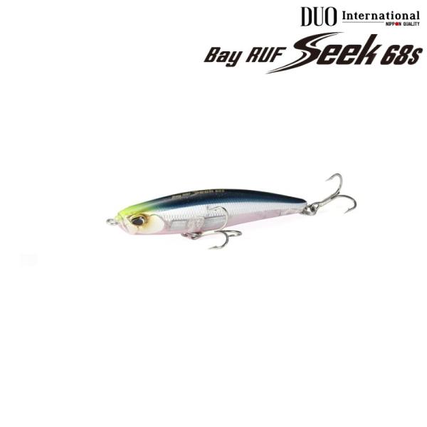 ■Length：68ｍｍ■Weight：7.7ｇ■Type：重心固定・シンキング■Range：0〜0,4m■Hook：＃10■Ring：♯1.5