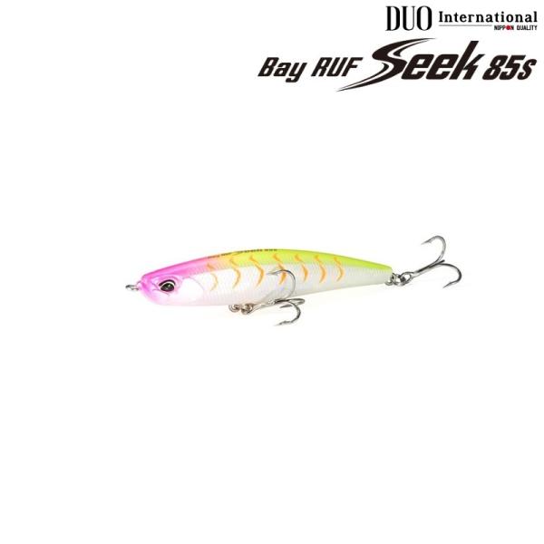 デュオ ベイルーフ シーク 85S■Length：85ｍｍ■Weight：14.5ｇ■Type：シンキング■Range：0〜0,4m■Hook：＃7