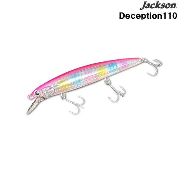 ジャクソン デセプション 110 シンキング■Weight：17ｇ■Size：110mm■Type：Sinking■Hook：#6