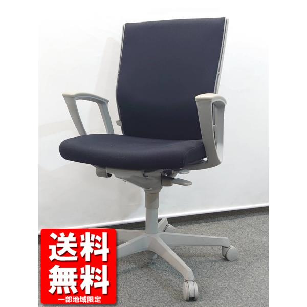 商品コード：SI-00367サイズ：幅620mm×奥行き530mm×高さ910〜1000mm (座面高400〜490mm)カラー：ブラックオフィスパートナーでは、埼玉県戸田市店舗にて展示販売をおこなっております。店頭にて商品を実際にご覧いた...