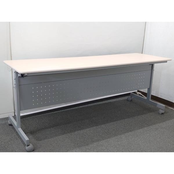 商品コード：TH-00566-Bサイズ：幅1800mm×奥行き600mm×高さ705mmカラー：木目ナチュラルオフィスパートナーでは、埼玉県戸田市店舗にて展示販売をおこなっております。店頭にて商品を実際にご覧いただきながら、ネット購入いただ...