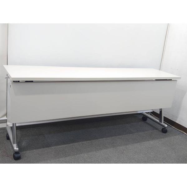 商品コード：TJ-00826サイズ：幅1800mm×奥行き450mm×高さ700mmカラー：ホワイト埼玉県戸田市店舗にて展示販売をおこなっております。店頭にて商品を実際にご覧いただきながら、ネット購入いただけます。また、複数ご購入のお客様へ...