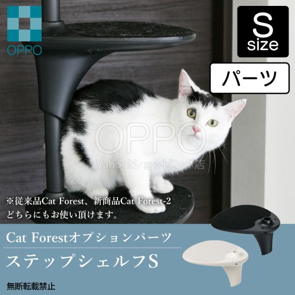キャットフォレスト用のオプションパーツです。ステップ数を増やしたり、PoleSetと組み合わせて行動範囲を拡げられます。商品名　ステップシェルフSサイズ　約W305×D305×H180mm重量　約700g材質　本体：ABS樹脂・ナイロン樹脂...