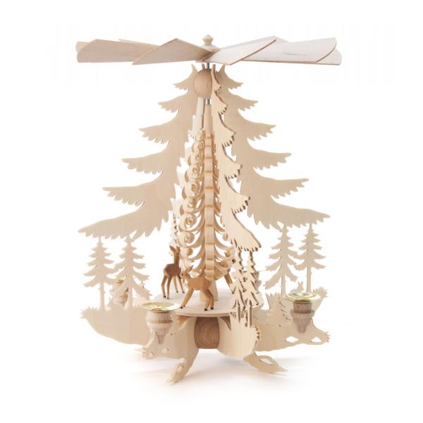 ろうそくを立てるとウイングが滑らかに回転します。あるだけで雰囲気が変わります。春先に窓辺においてくと、そよ風に吹かれて回転し和みます。