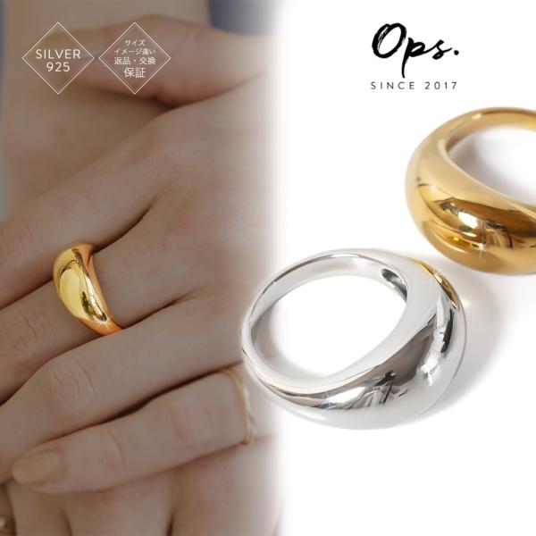 ■FEATURE・ぷっくりフォルムの大ぶりなドームリング・シルバー925で金属アレルギーに安心・シンプルデザインで重ねづけにもおすすめ・１つで手元にしっかり存在感■こんなシーン・コーデにぴったり・誕生日/結婚記念日/結婚のお祝い/出産祝い/...