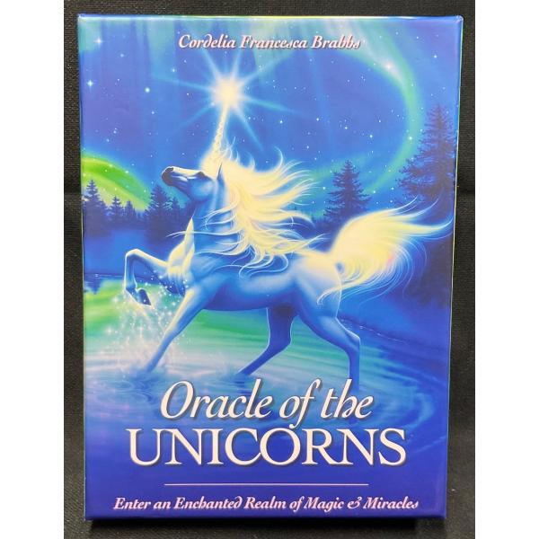 中古品のため、外箱やカードに多少のスレや使用感はありますが、目立った傷や汚れはなく使用には問題ありません。全体的に状態は良好です。オラクルオブザユニコーン【力強く優しいユニコーンからのメッセージ】さまざまな表情のユニコーンが、それぞれの角度...