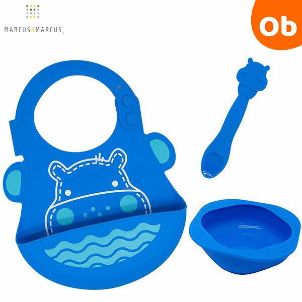 赤ちゃんの離乳食を始めた頃から自分で食事をしはじめる時に便利な3点セット。シリコンボウル、柔らかいフィーディングスプーンと、食べこぼしキャッチャー付きのシリコンビブ。商品はBPAとフタル酸フリーの素材で作られています。■対象年齢：6カ月〜■...